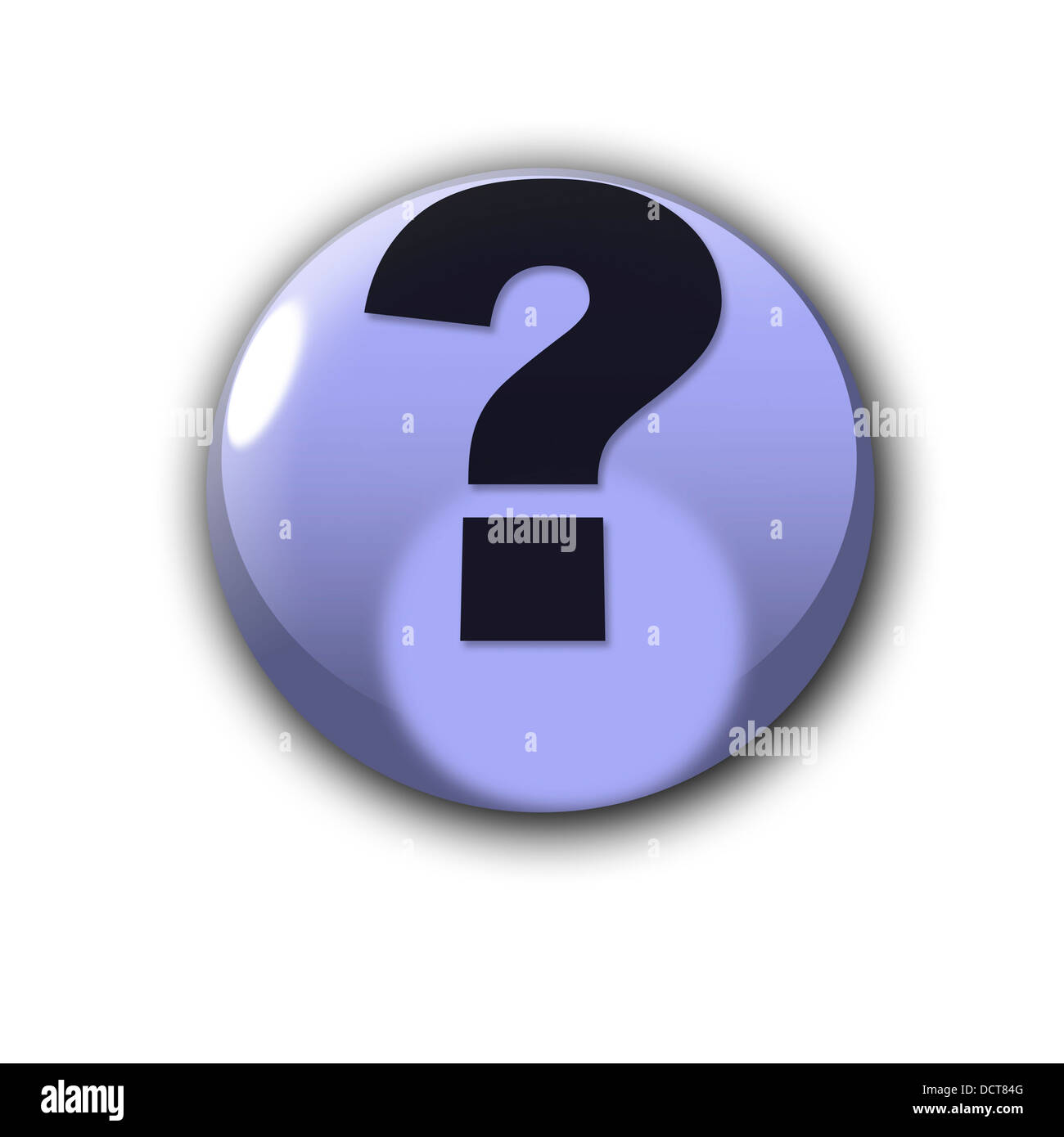 Question mark button sign hi-res stock photography and images - Alamy