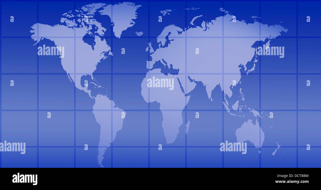 World map back hi-res stock photography and images - Alamy