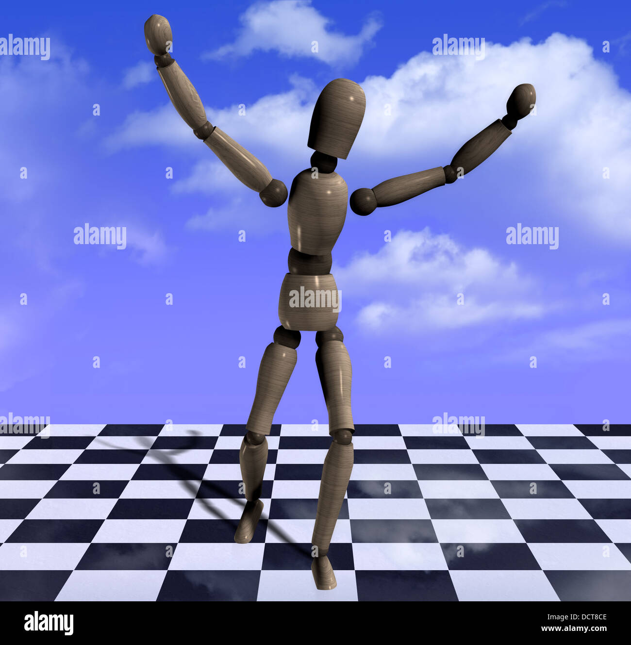 Three dimensional chess hi-res stock photography and images - Alamy