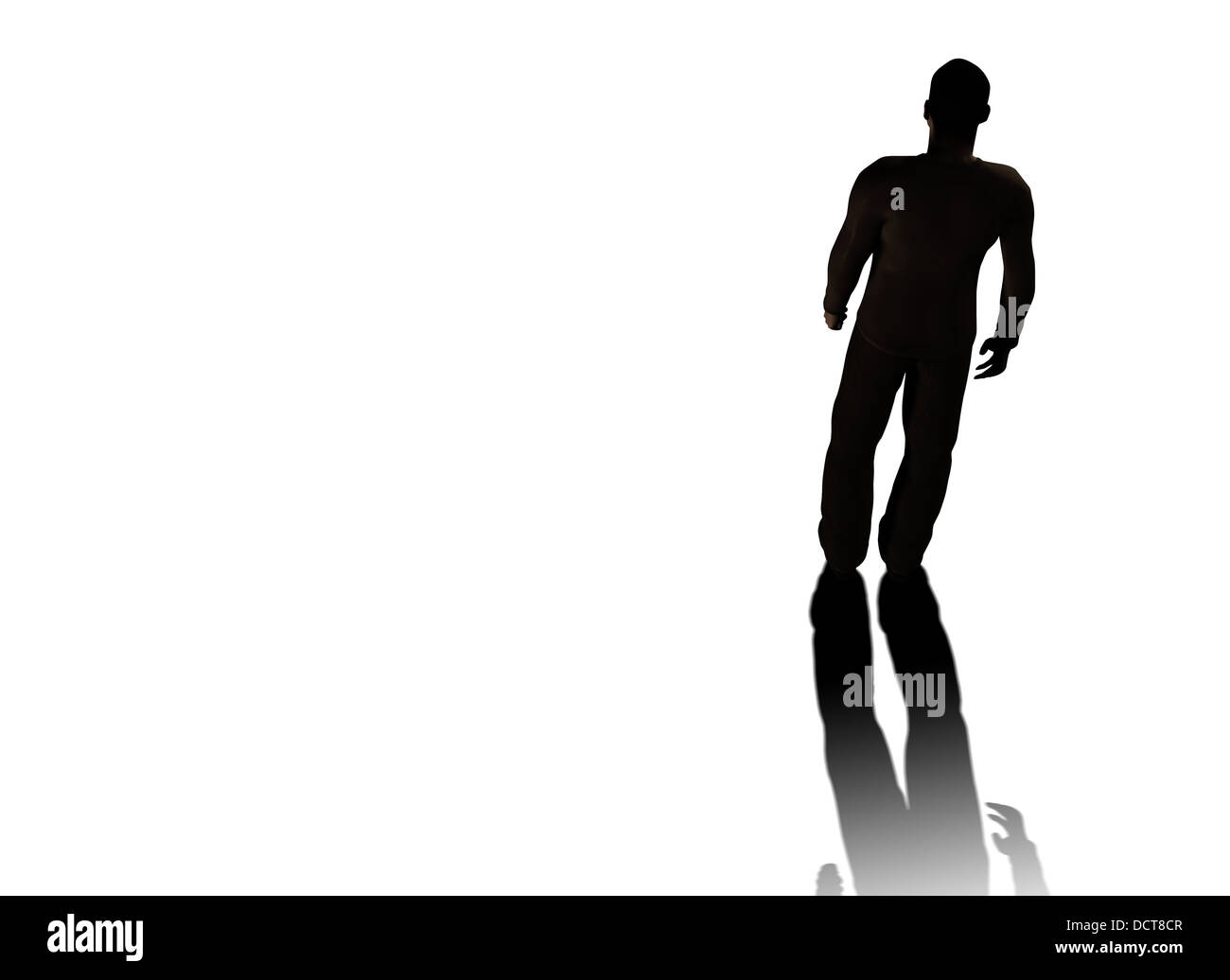 Evolution of man silhouette hi-res stock photography and images - Alamy