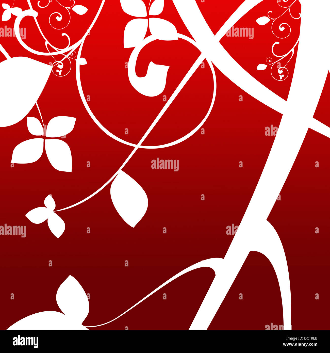 art red retro background(all elements made by me Stock Photo - Alamy
