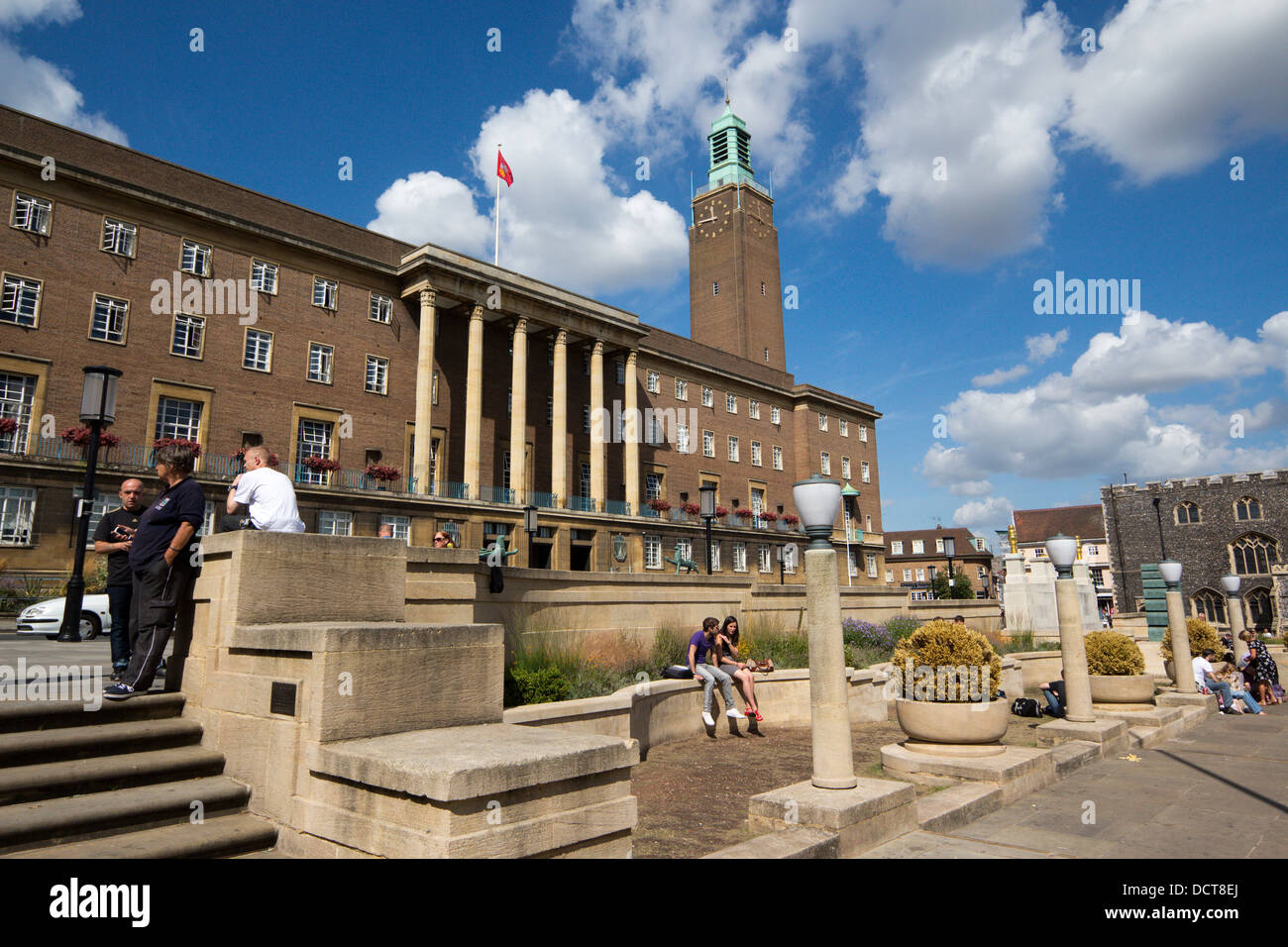 City of Norwich Norfolk England UK Great Britain Stock Photo - Alamy