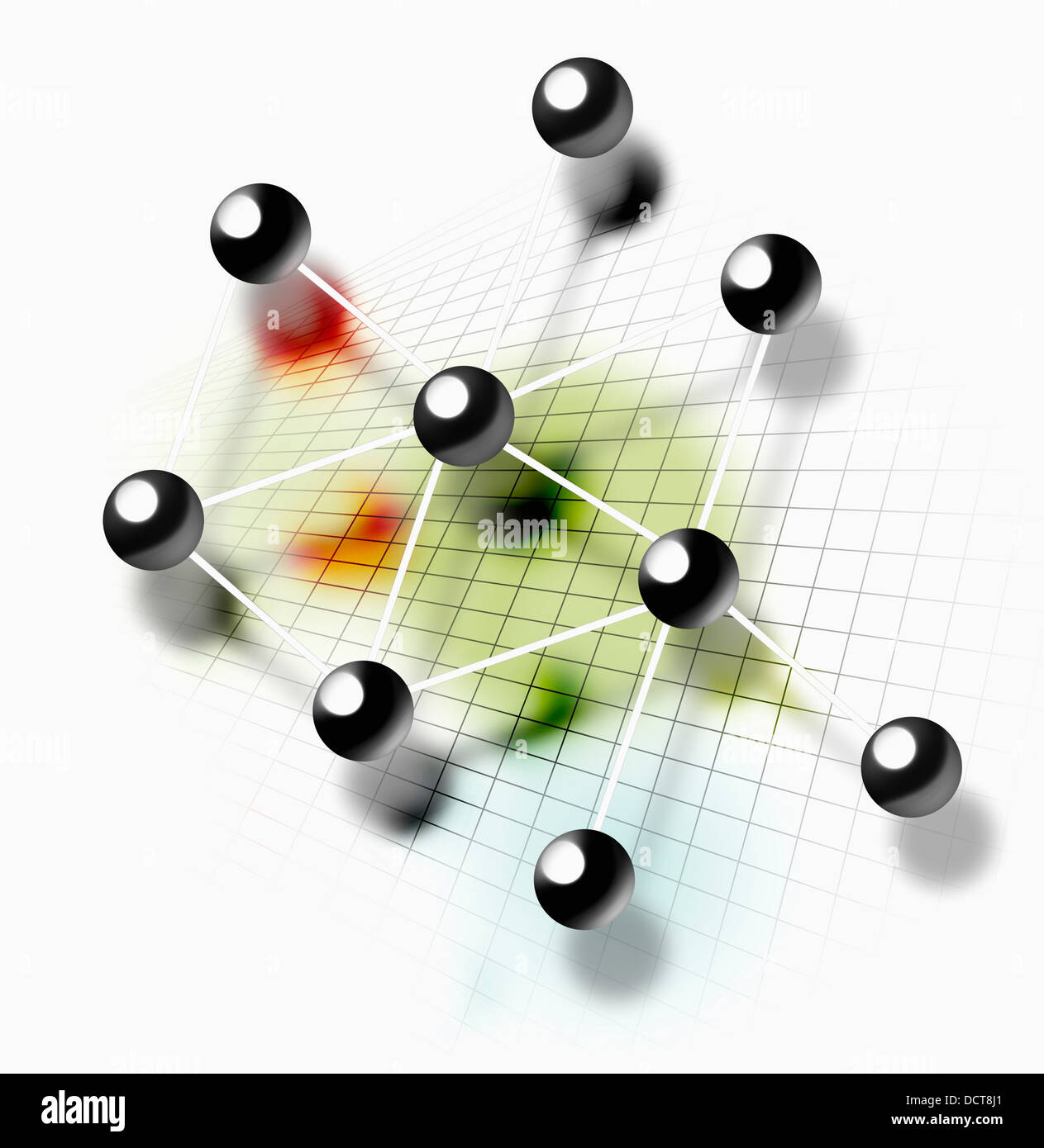 illustration of connection Stock Photo - Alamy