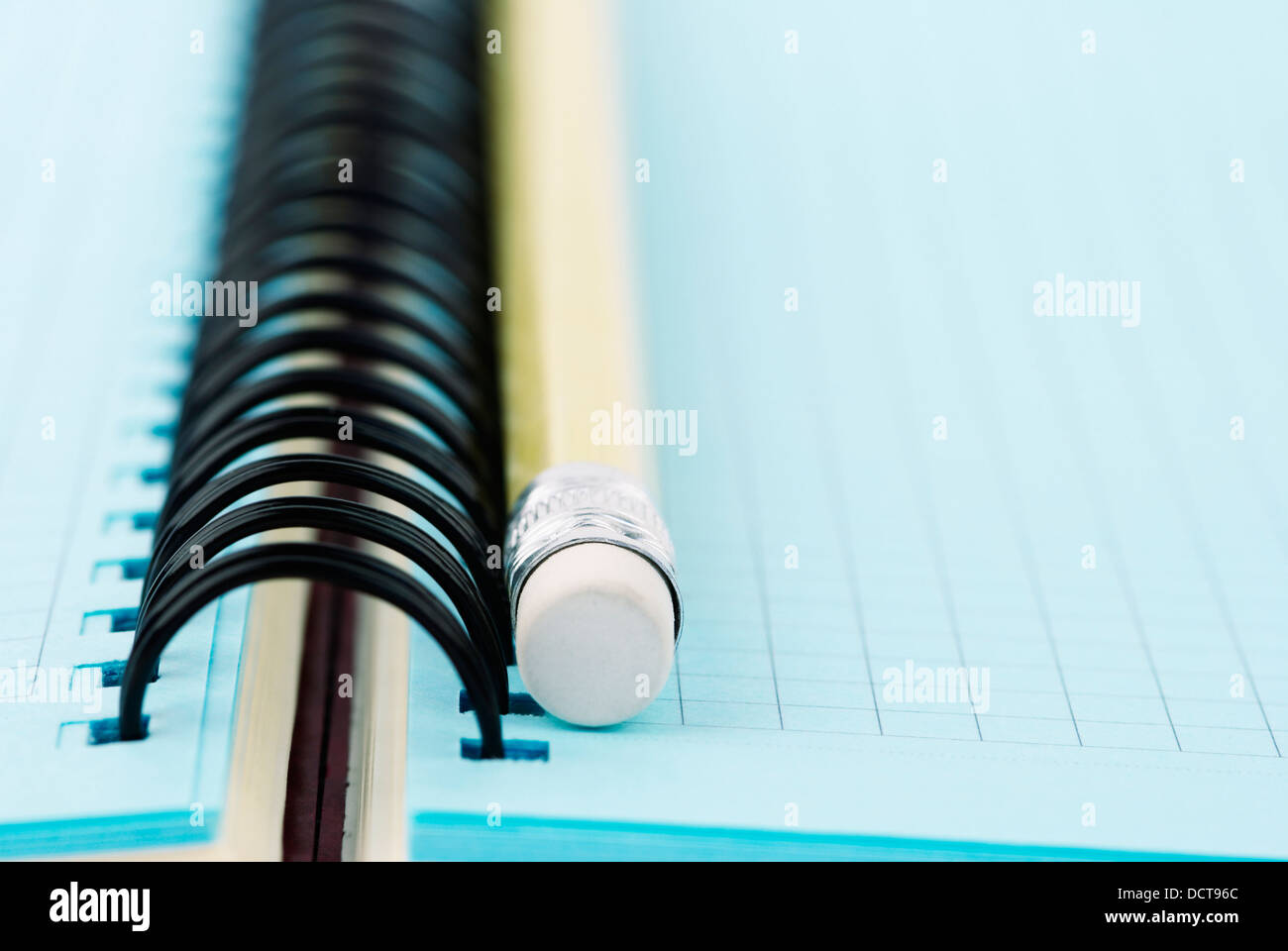 notebook and pencil Stock Photo - Alamy
