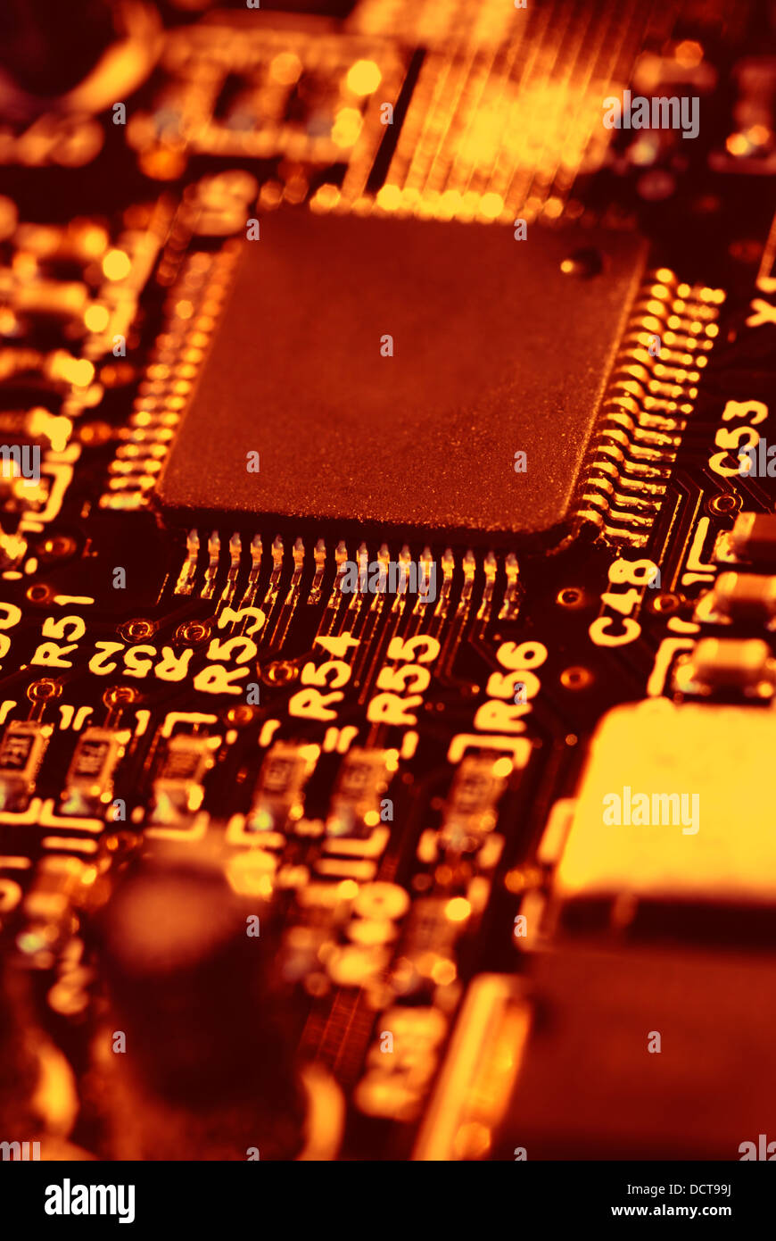 chip in close up Stock Photo - Alamy