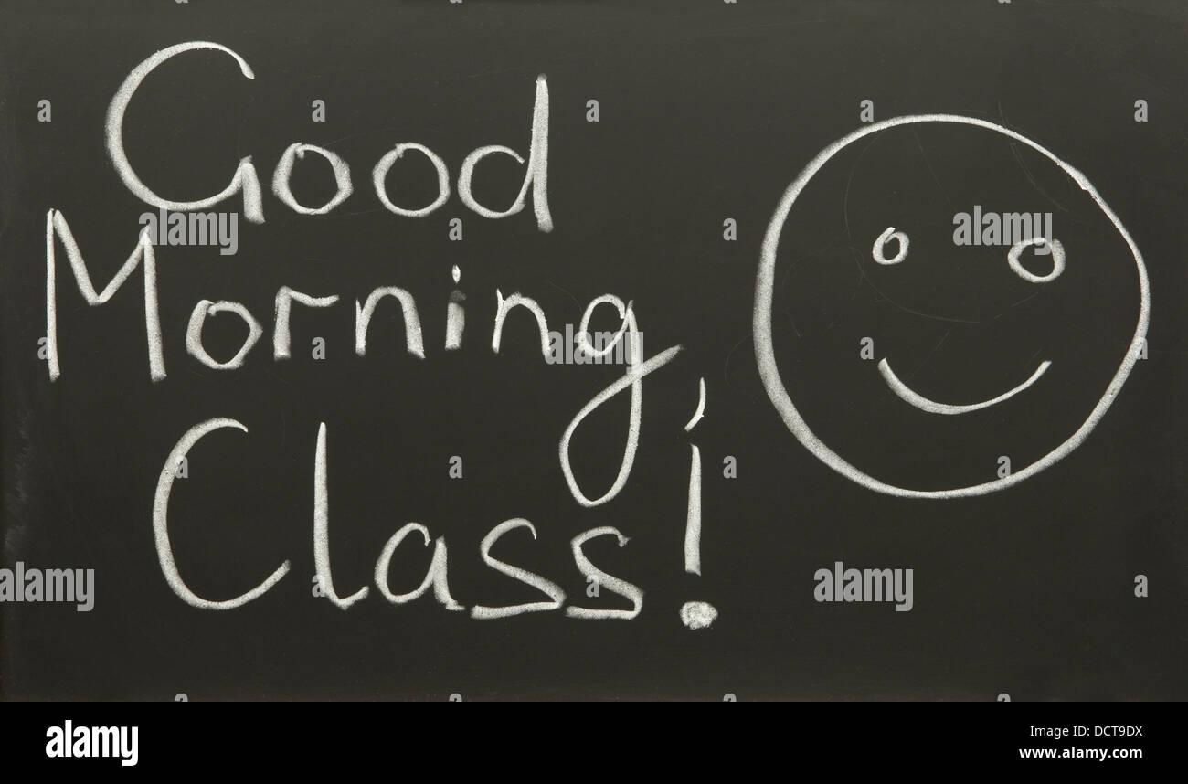 Good Morning Class Clipart