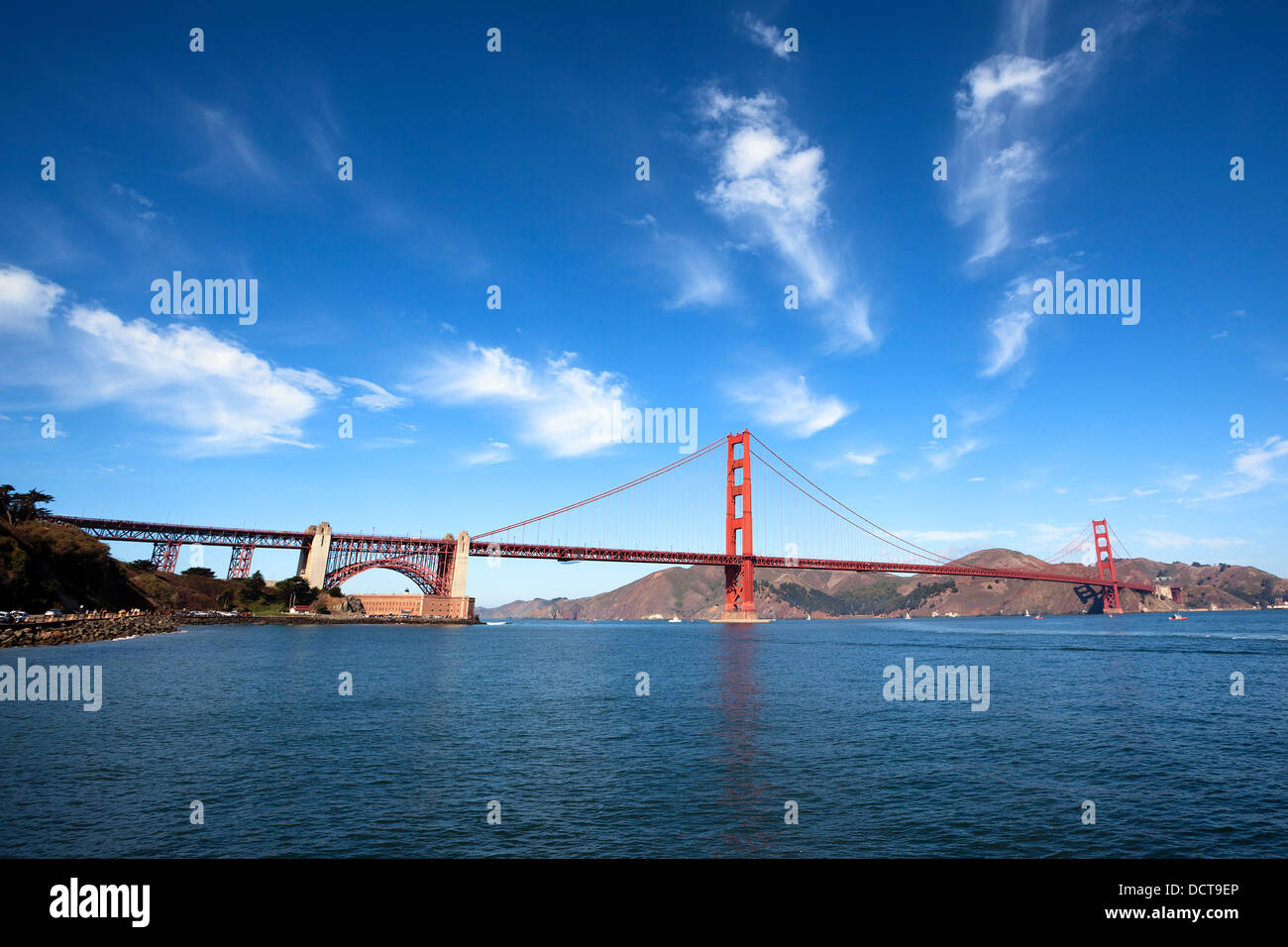 famous Golden Gate Bridge Stock Photo - Alamy