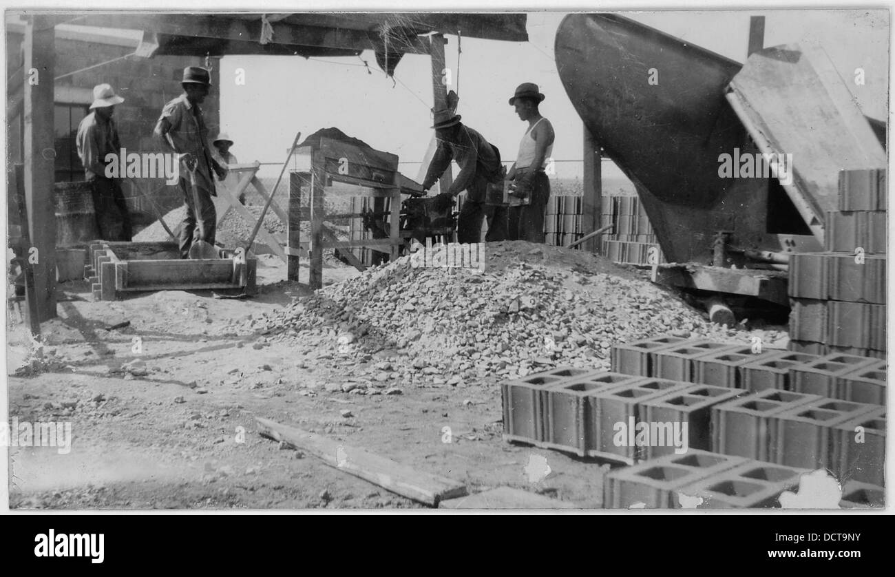 This photograph shows Civilian Conservation Corps (CCC) workers engaged ...