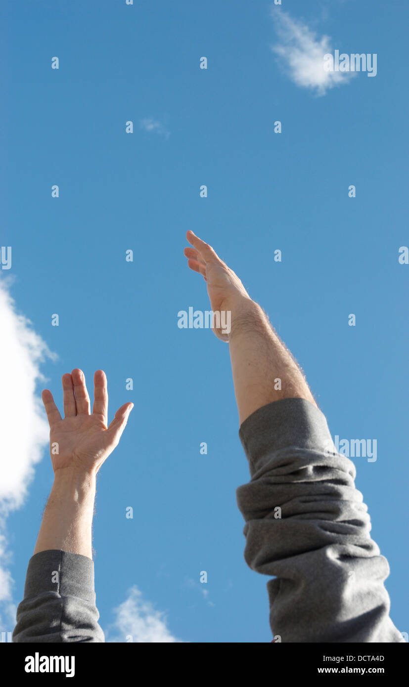 Reach into the sky hi-res stock photography and images - Alamy