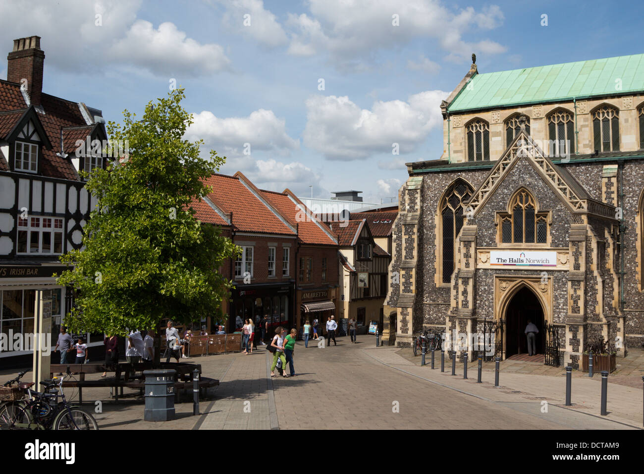 City of Norwich Norfolk England UK Great Britain Stock Photo - Alamy