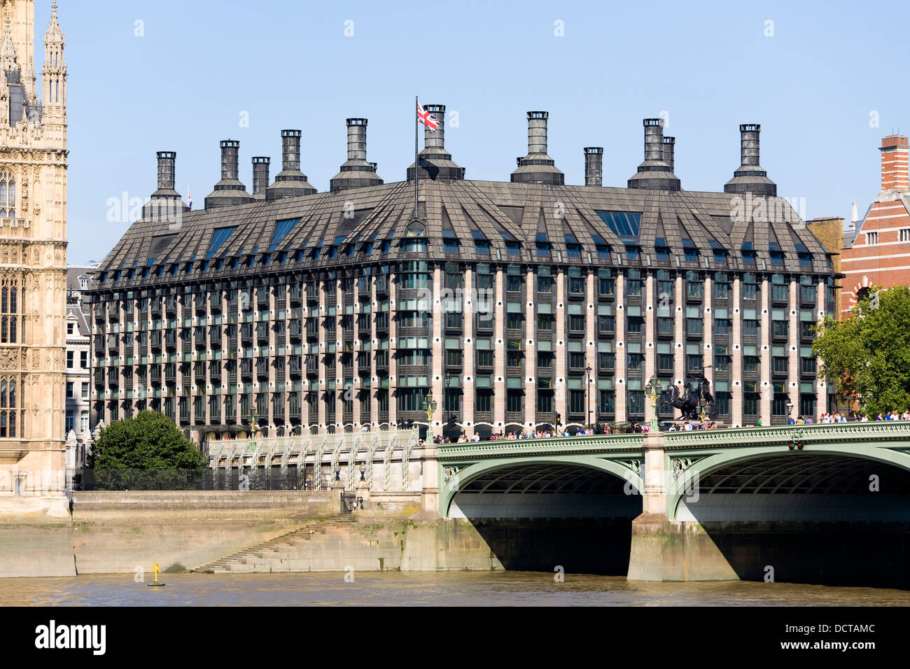 Portcullis House, which is an office building for MPs. Westminster ...