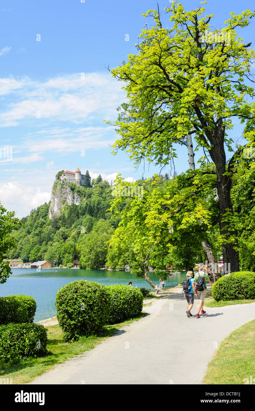 Triglav, Bled, lake, Slovenia, Northern Slovenia Stock Photo - Alamy