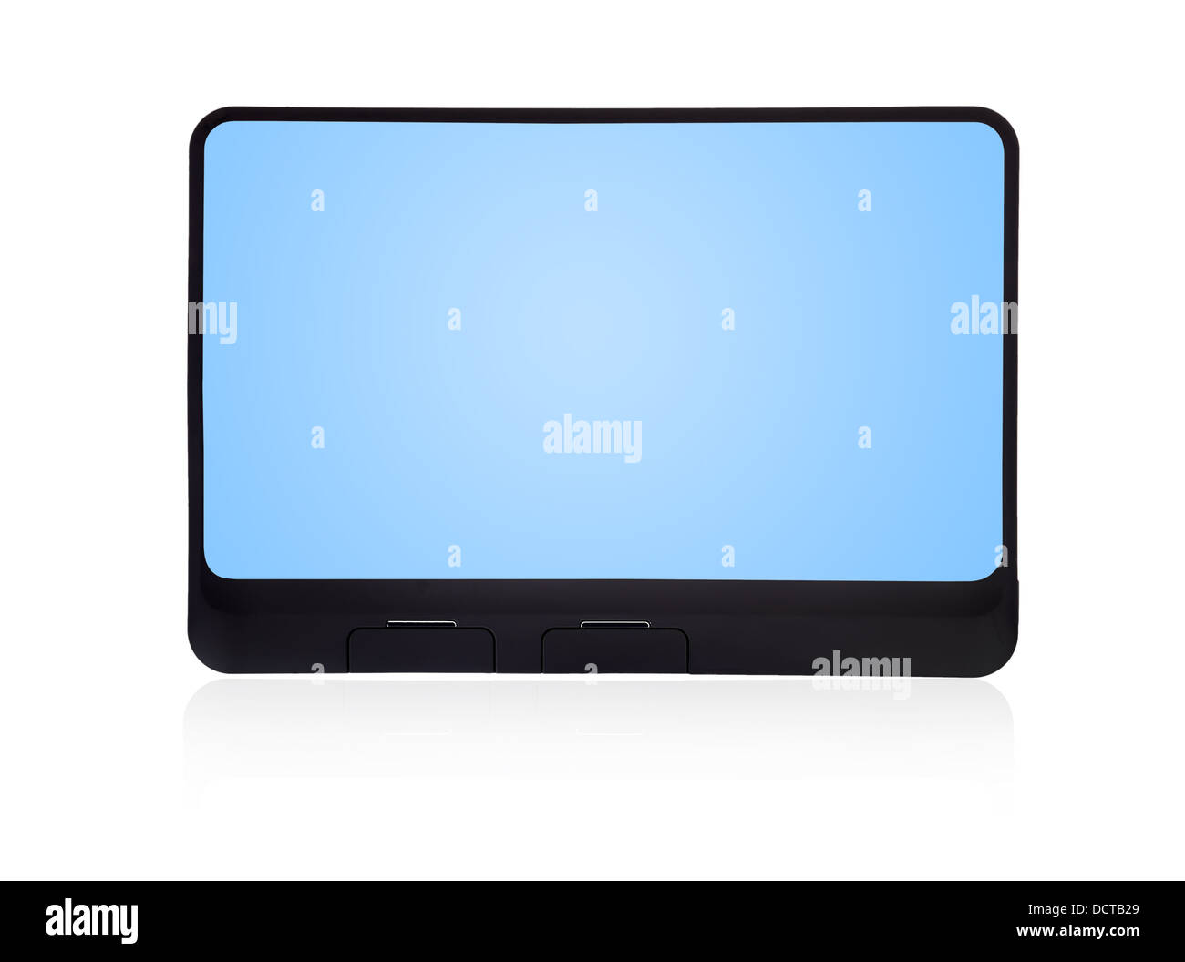Tablet device social media Cut Out Stock Images & Pictures - Alamy