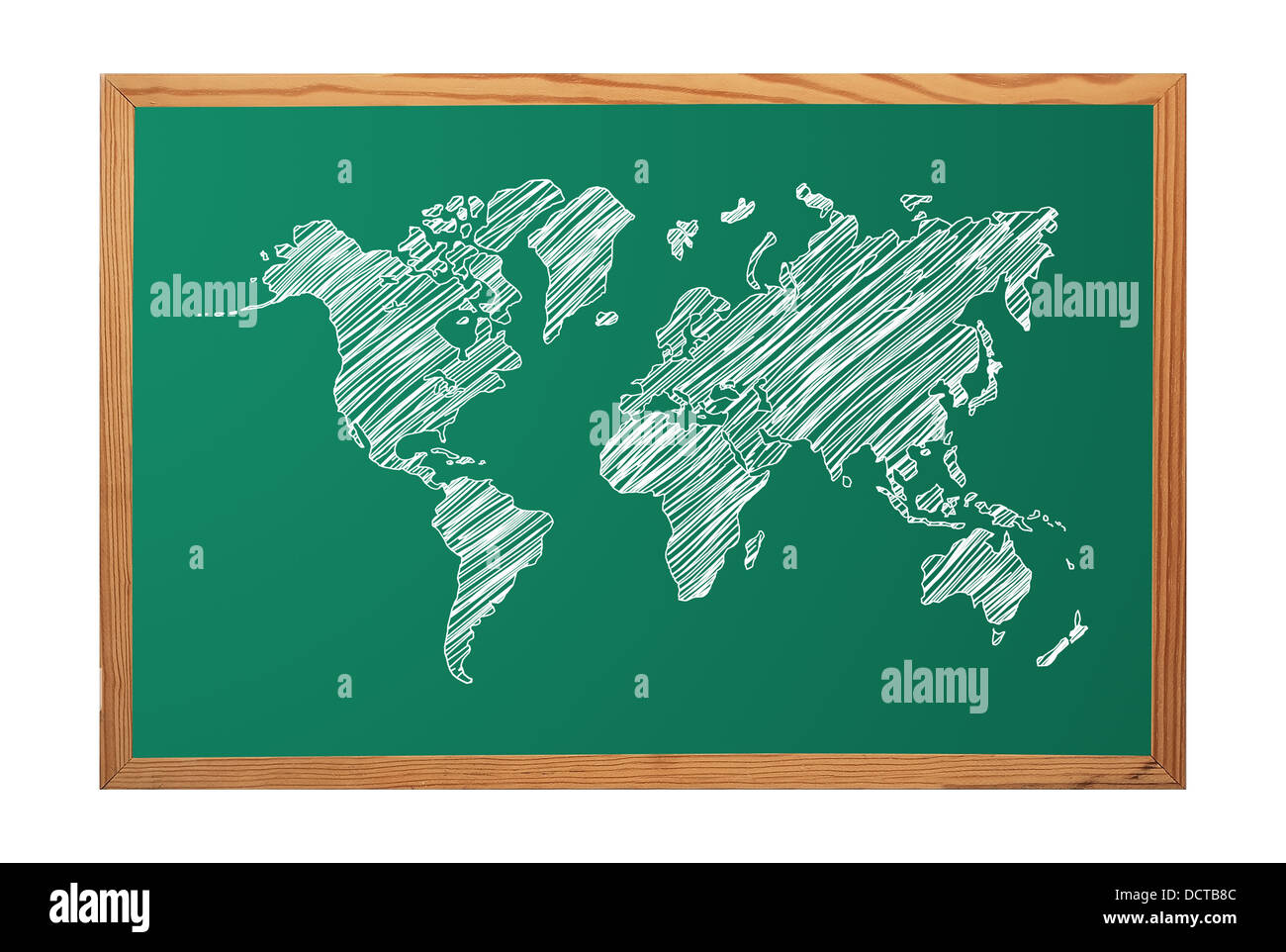 world map on desk Stock Photo - Alamy
