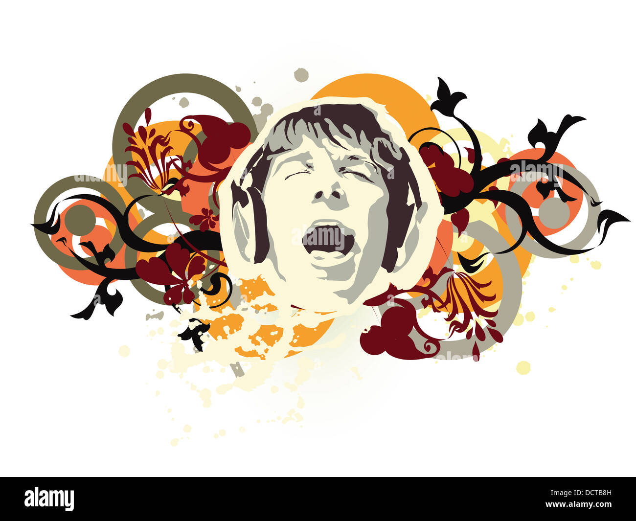 Funky dj hi-res stock photography and images - Alamy