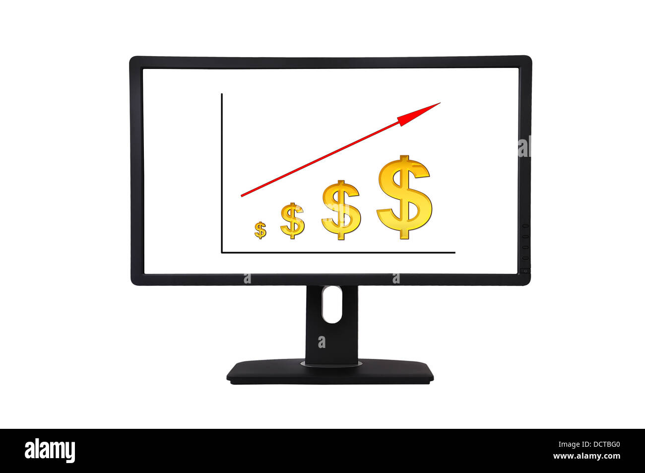 Monitor drawing Cut Out Stock Images & Pictures - Alamy