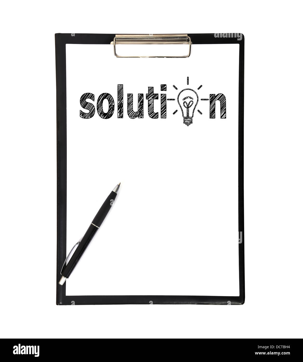 Solution symbol Cut Out Stock Images & Pictures - Alamy