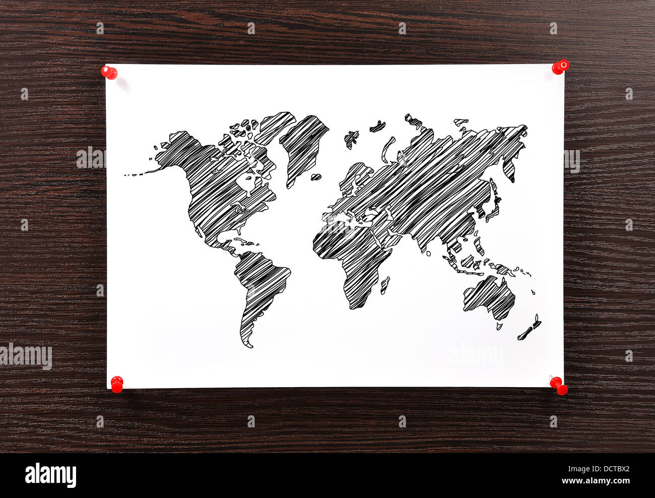 note world map Stock Photo - Alamy