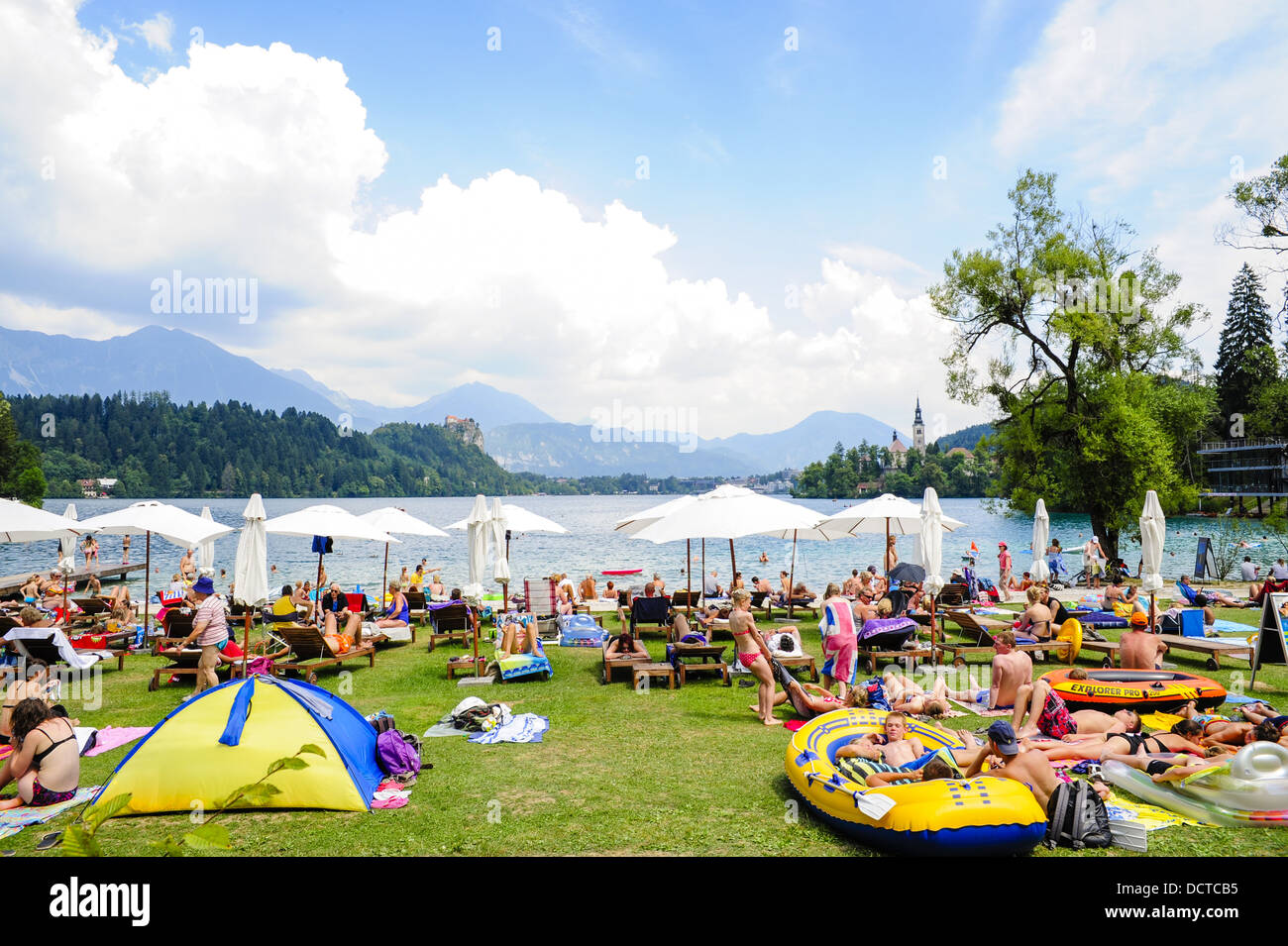 Triglav, Bled, lake, Slovenia, Northern Slovenia Stock Photo - Alamy