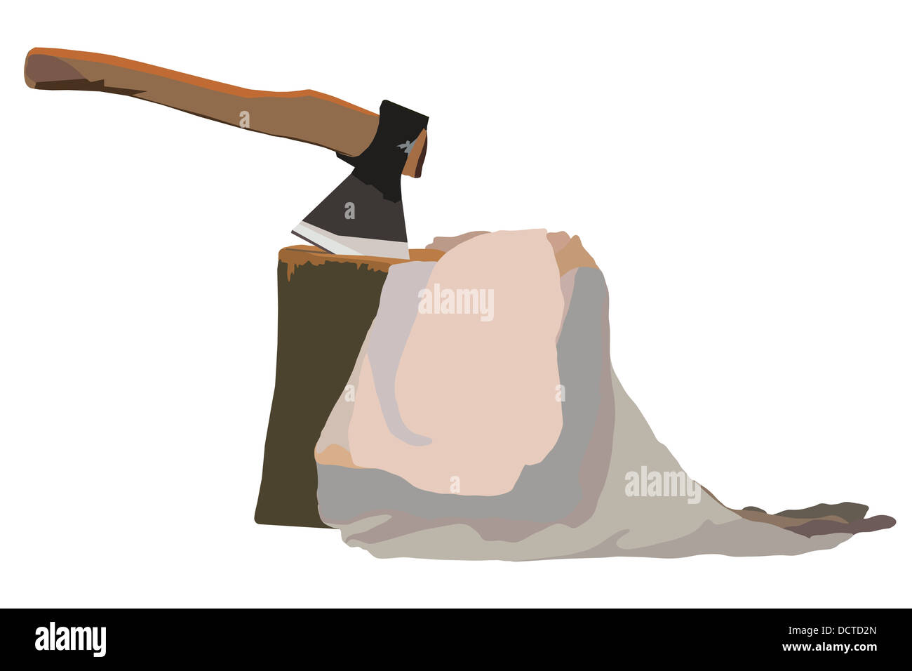 a image background coil of hemp thread Stock Photo - Alamy