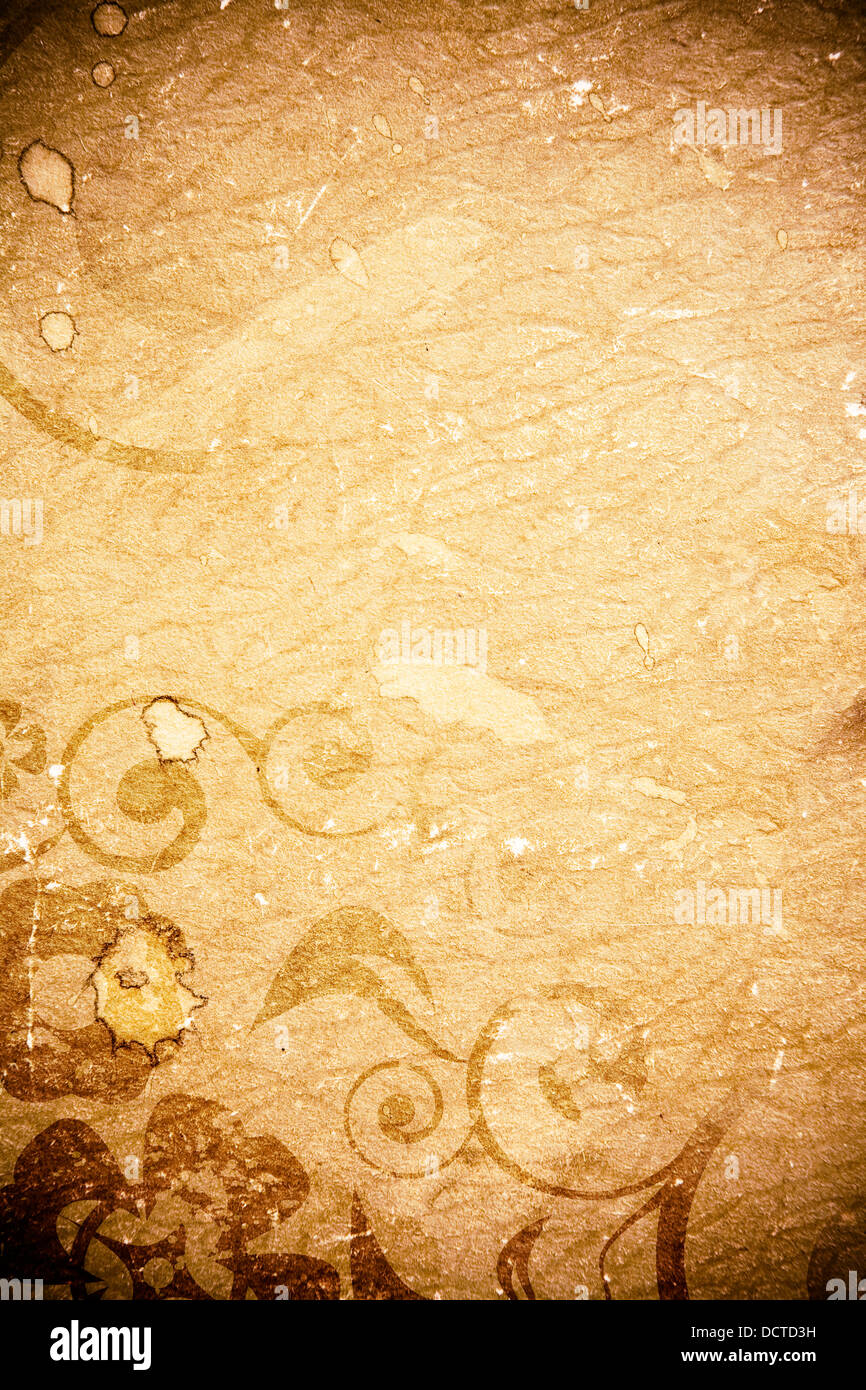Grunge old paper hi-res stock photography and images - Alamy