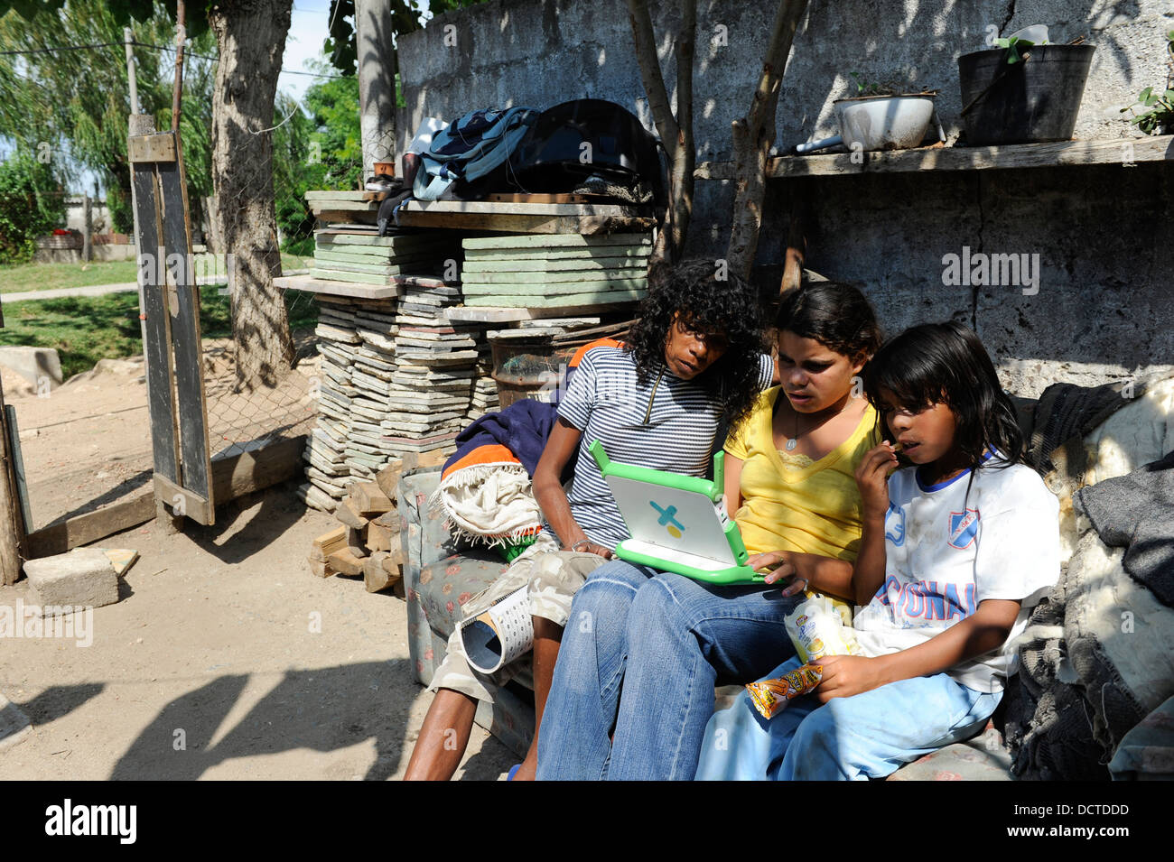 URUGUAY Montevideo, Plan Ceibal, OLPC One Laptop per Child project ...