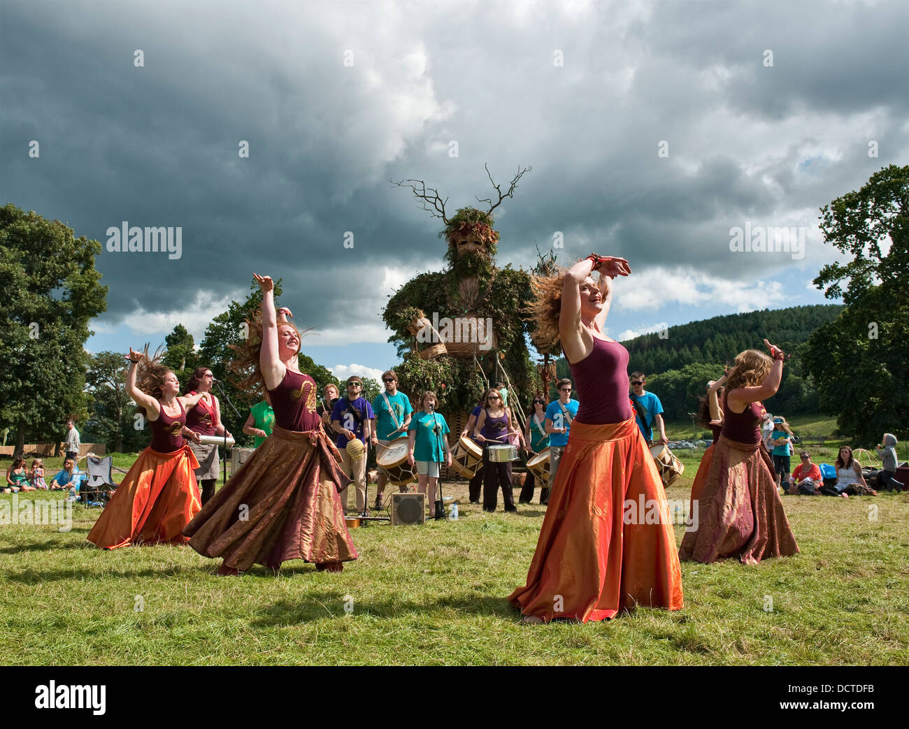 Green man dance hi-res stock photography and images - Alamy