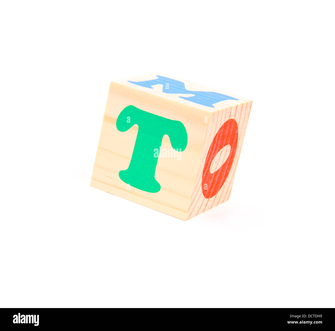 T letter block hi-res stock photography and images - Alamy