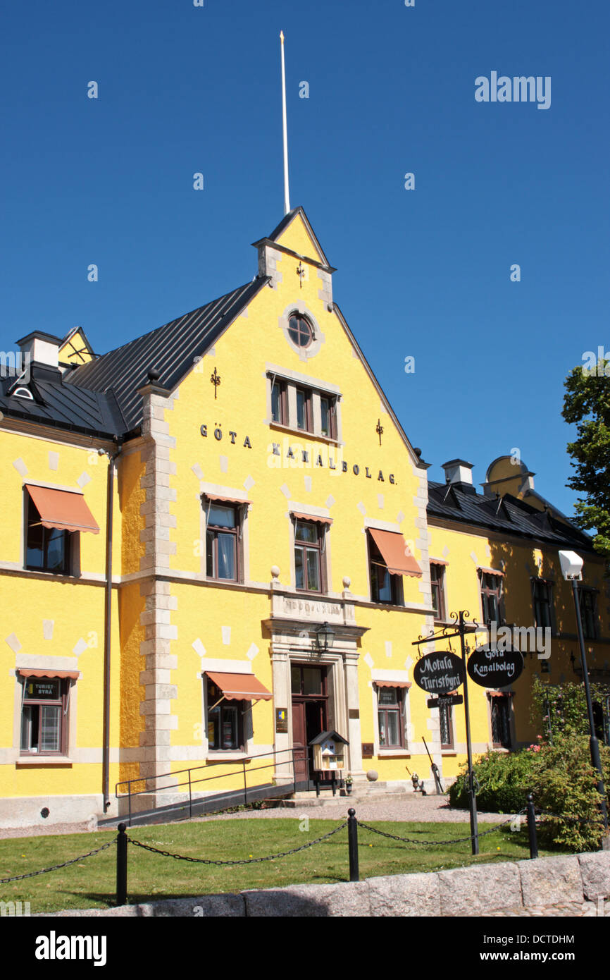 Tourist Information Office Motala Sweden Stock Photo - Alamy
