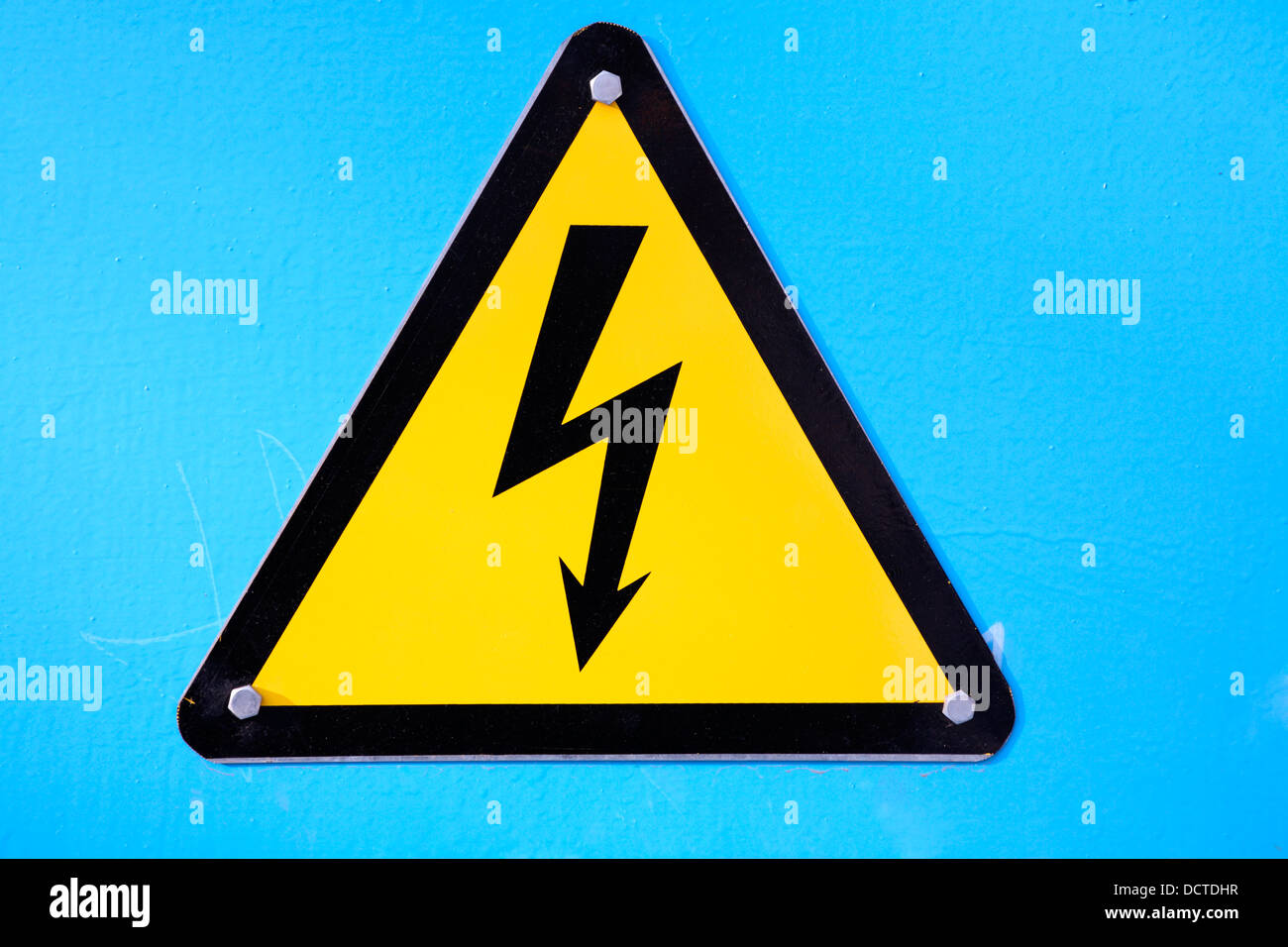 Warning sign point hi-res stock photography and images - Alamy