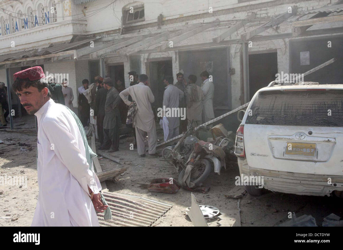 Pakistan afghan border in chaman hi-res stock photography and images ...