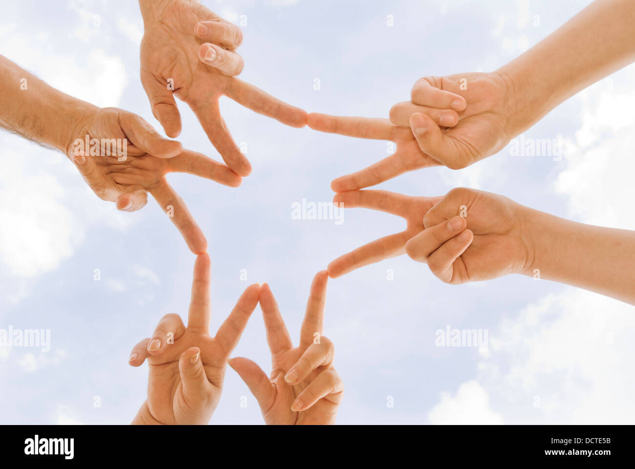 Team connection hi-res stock photography and images - Alamy