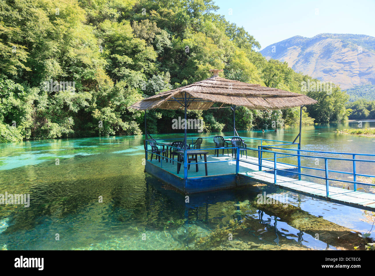 Blue eye albania hi-res stock photography and images - Alamy
