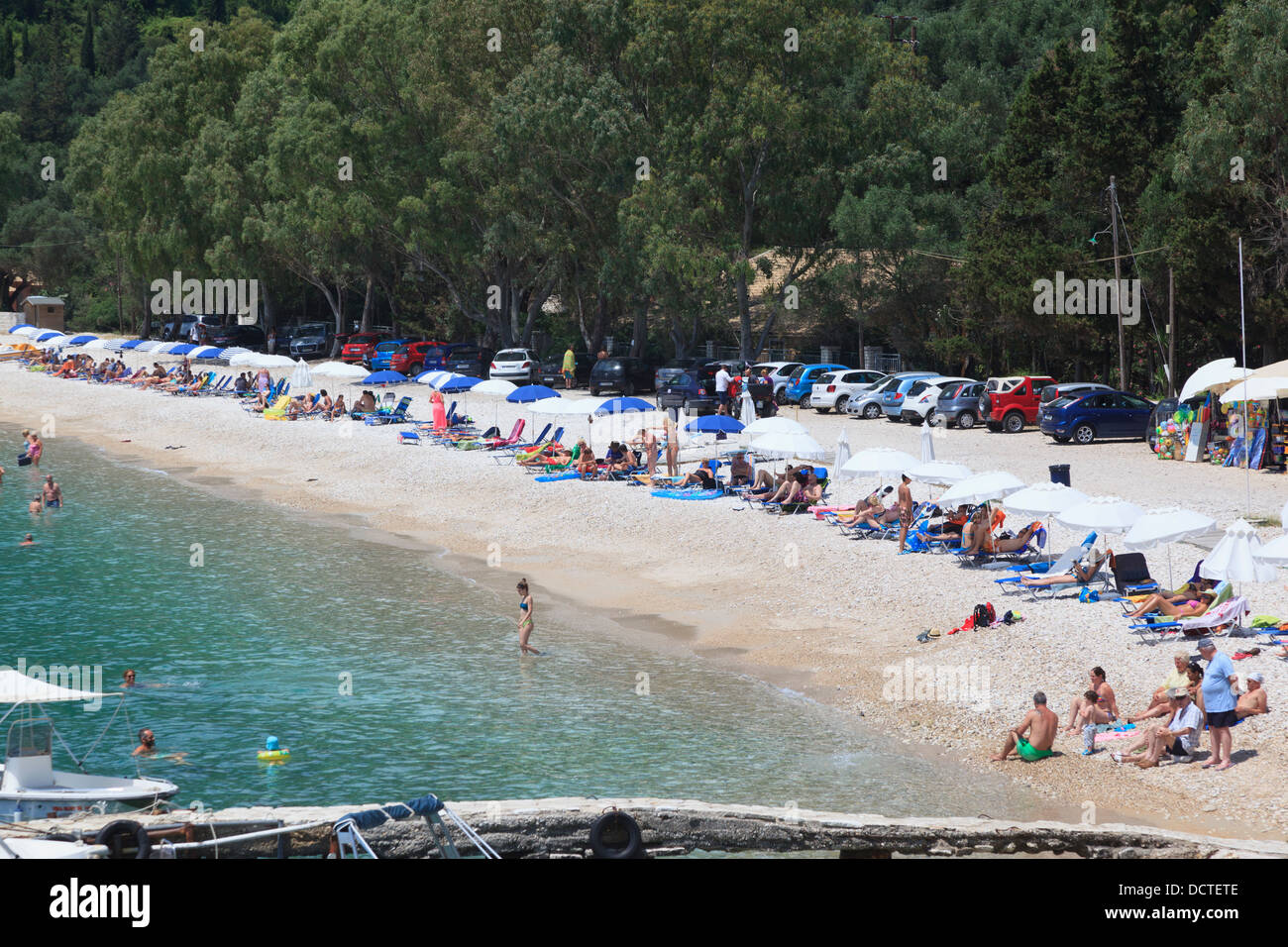 Corfu beach hi-res stock photography and images - Alamy