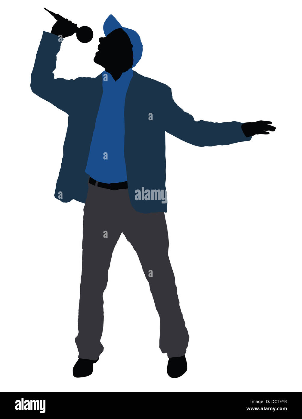 Rock roll singer musician Cut Out Stock Images & Pictures - Alamy