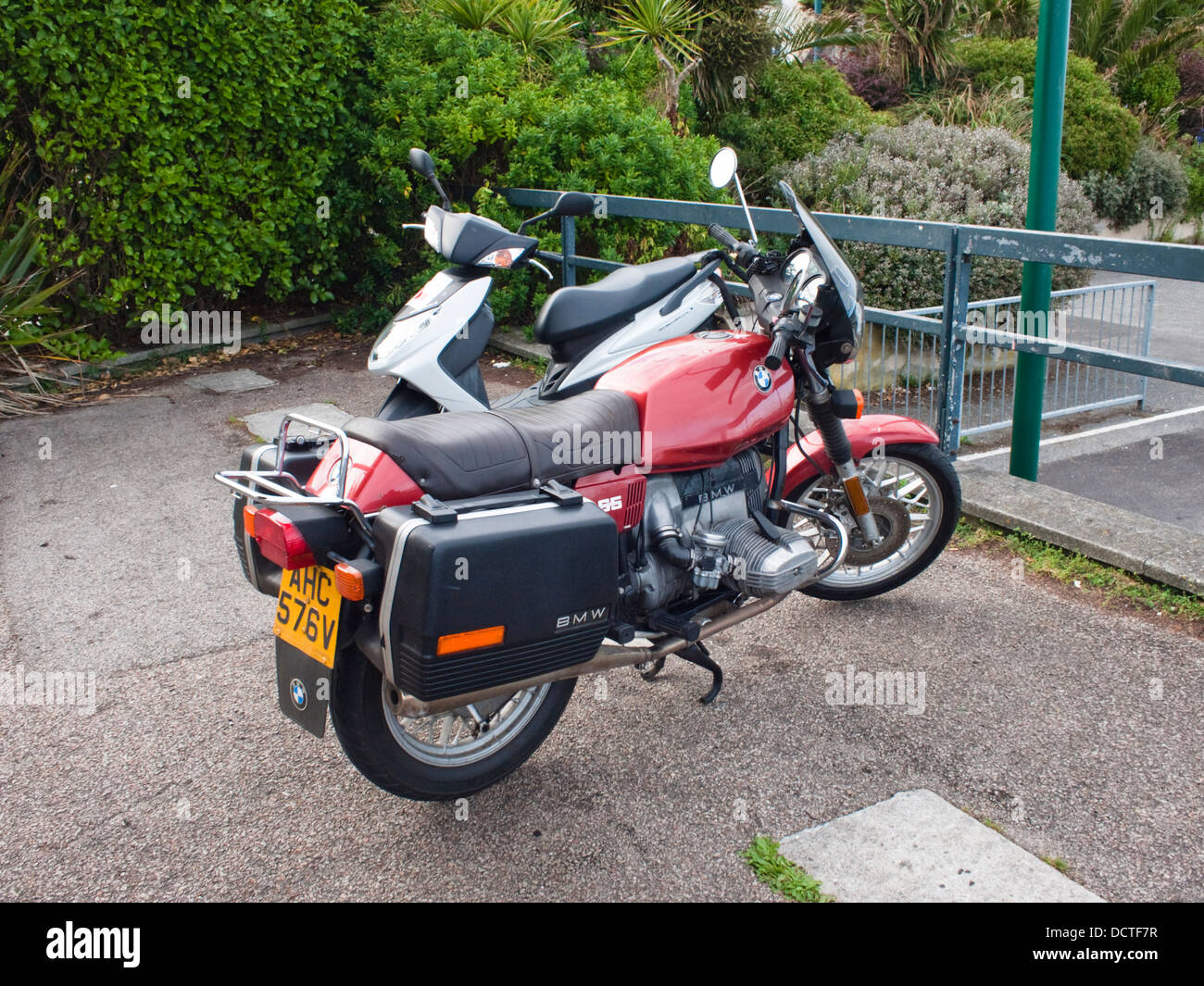 A BMW R65 Motorbike Stock Photo - Alamy