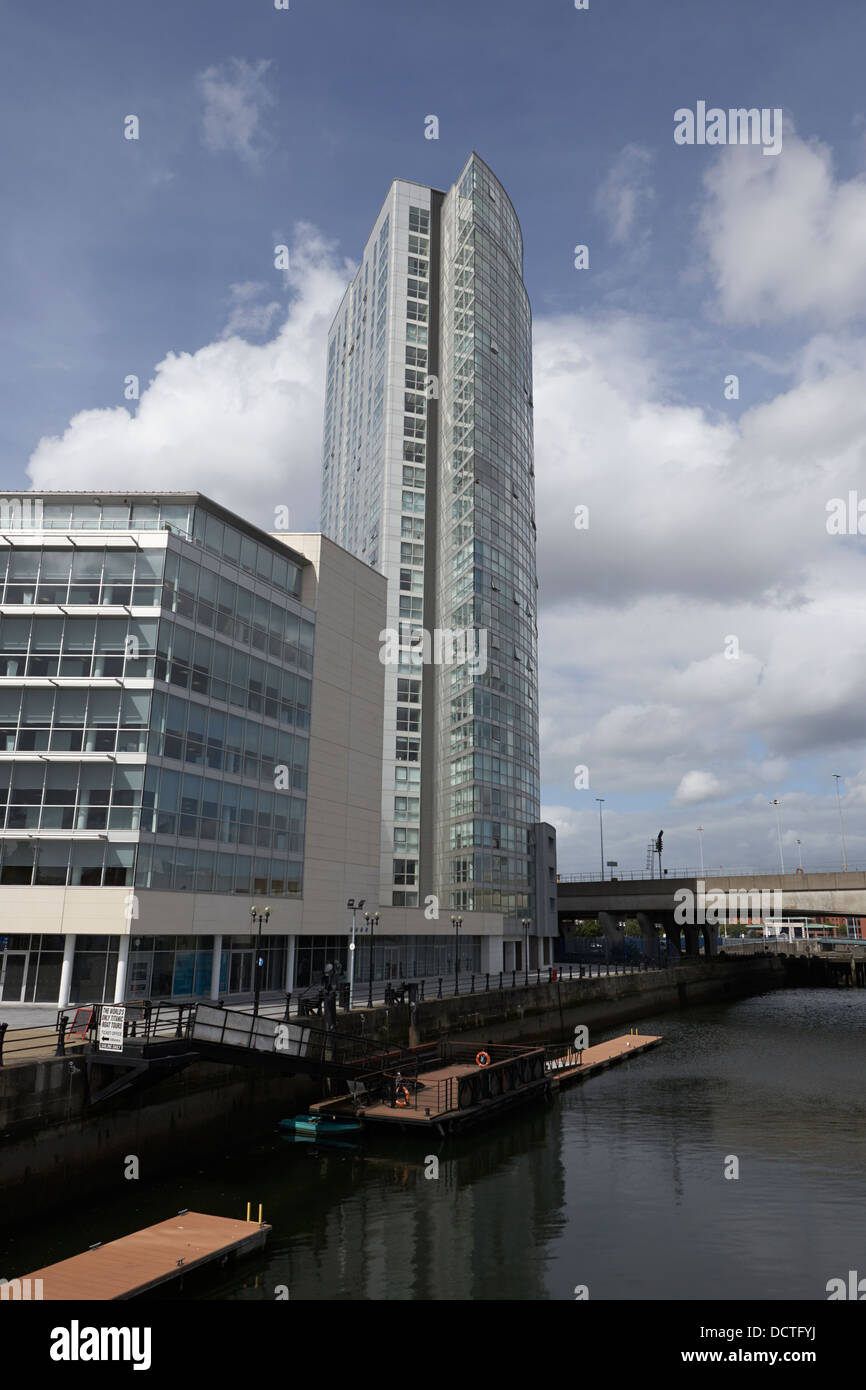 the obel building and tower donegall quay belfast northern ireland uk ...