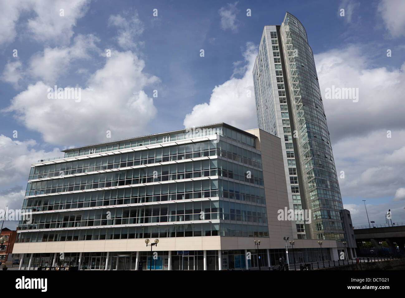 the obel building and tower donegall quay belfast northern ireland uk ...