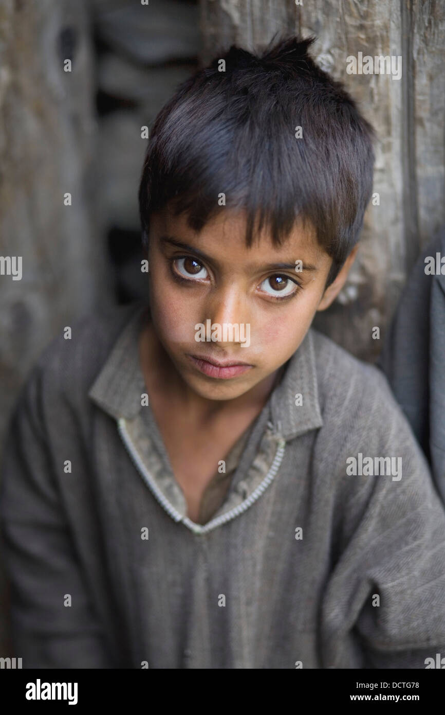 Portrait Of A Boy Stock Photo - Alamy