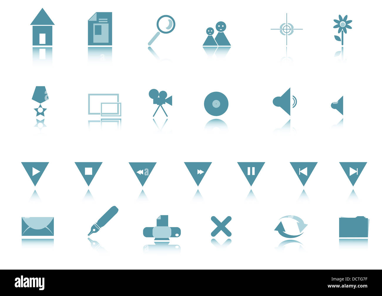 Folder icons and internet symbols hi-res stock photography and images ...
