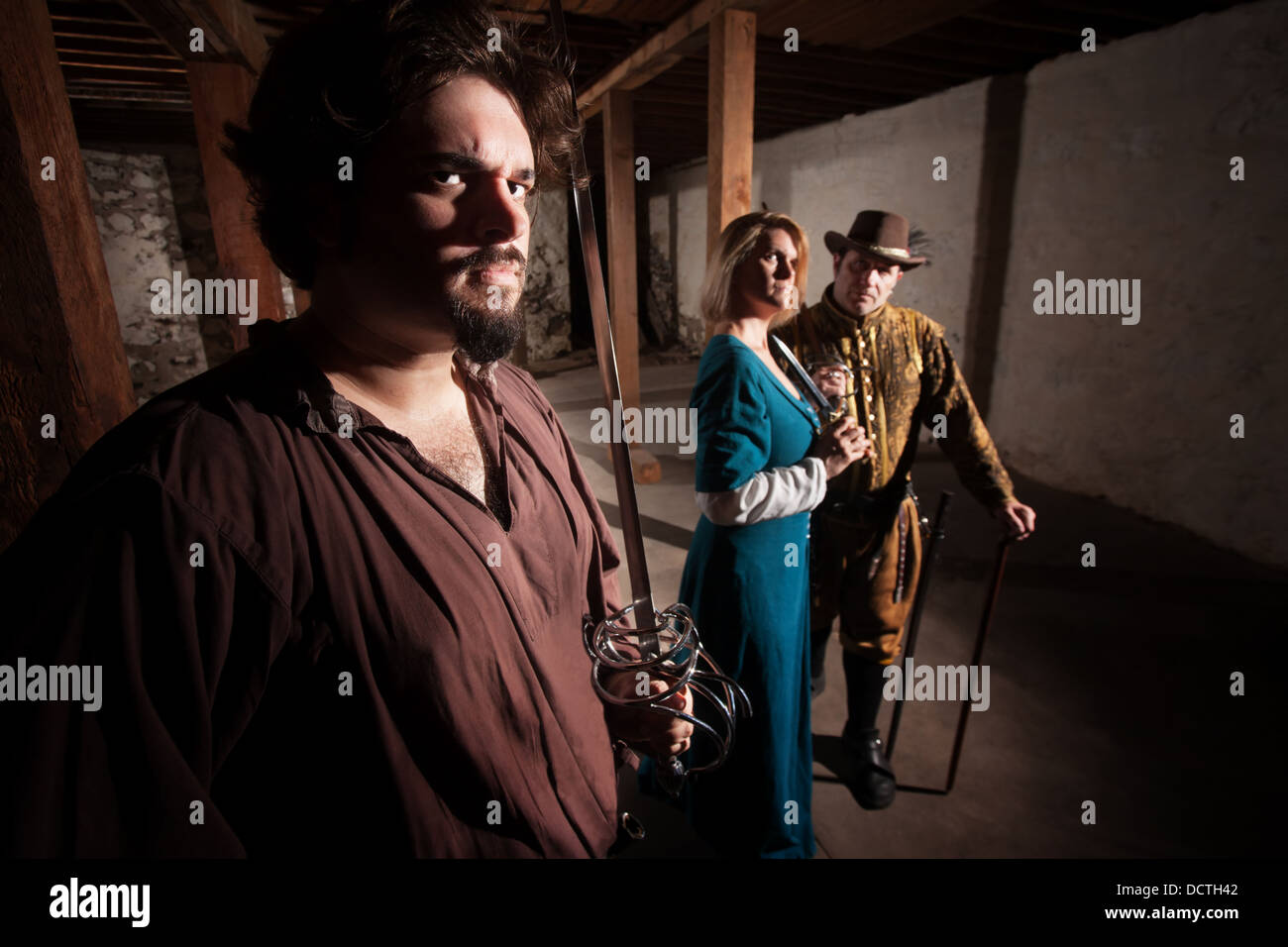 Woman medieval angry hi-res stock photography and images - Alamy