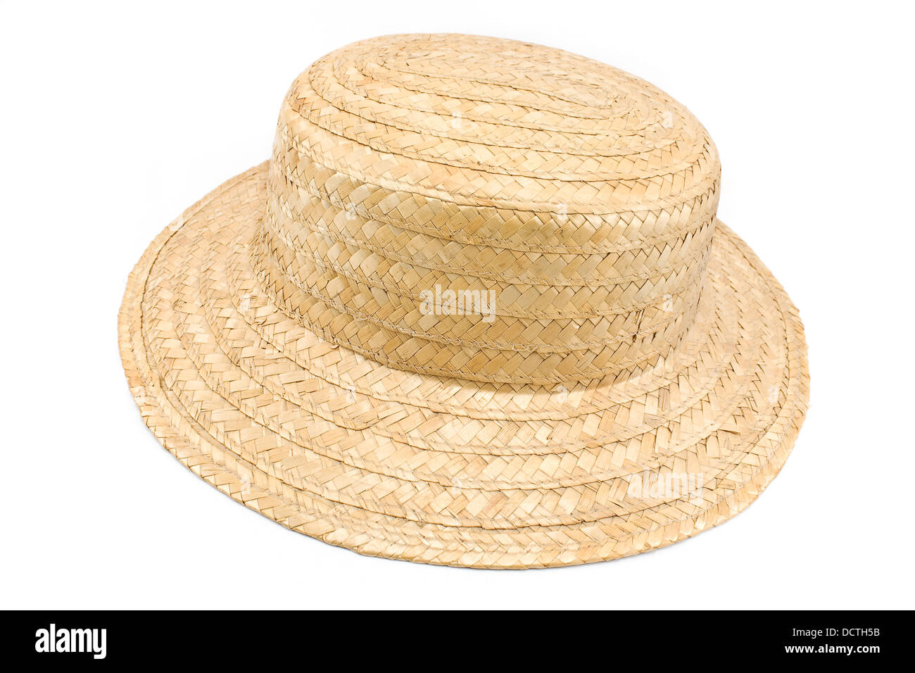 Straw hat on head hi-res stock photography and images - Alamy