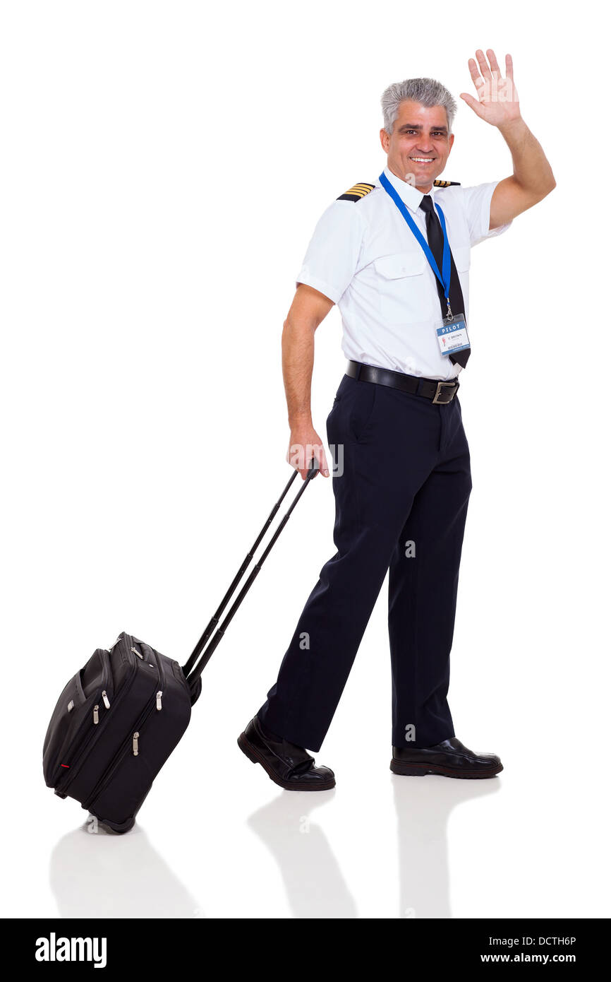 Pilot Waving High Resolution Stock Photography and Images - Alamy
