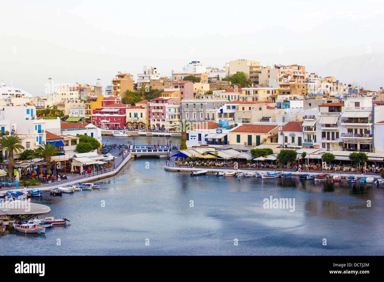 Agios Nikolaos, Crete Stock Photo - Alamy
