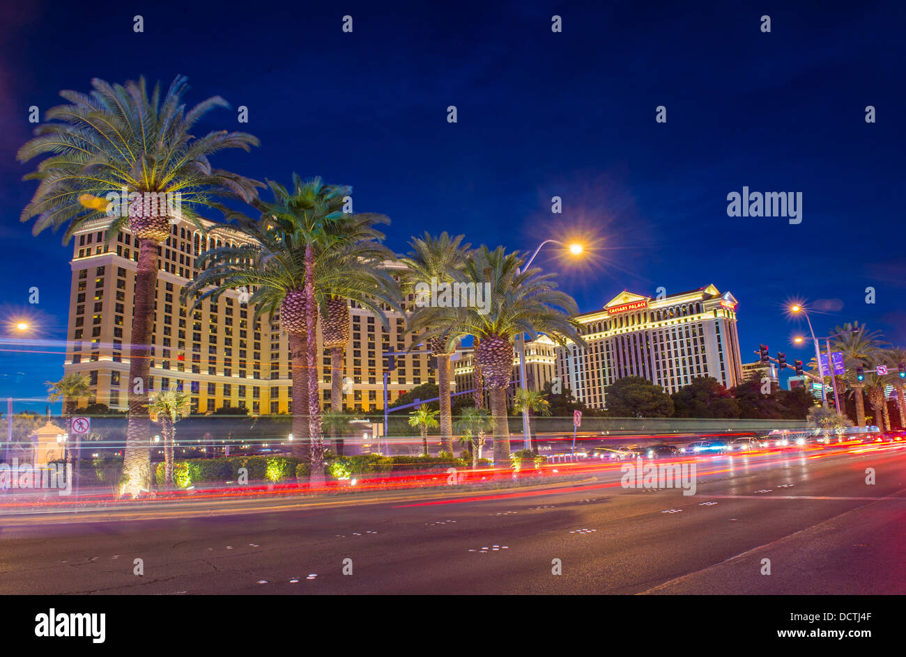 View of the Las Vegas Strip Stock Photo - Alamy