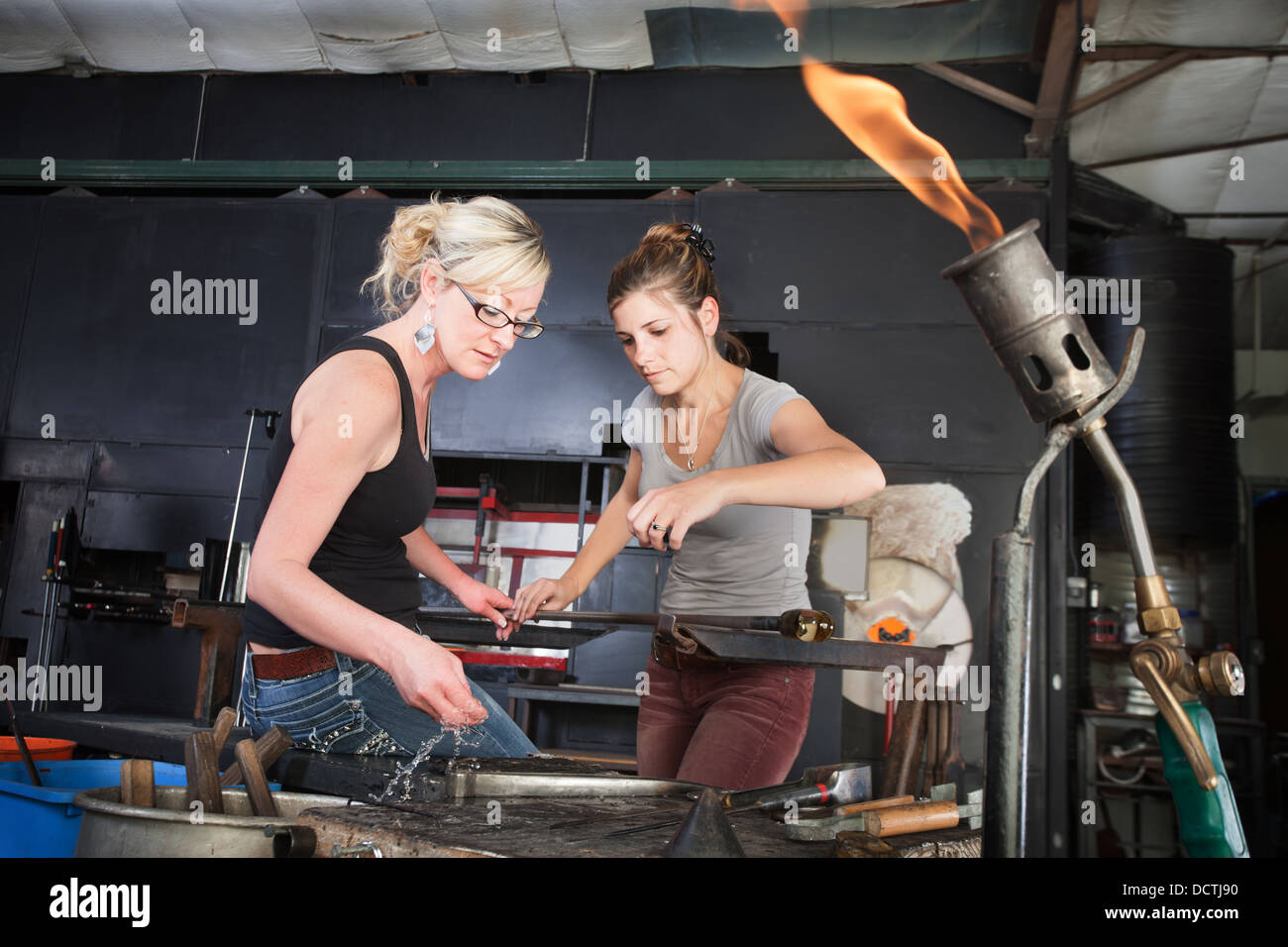 Workers Cleaning Tools Stock Photo - Alamy