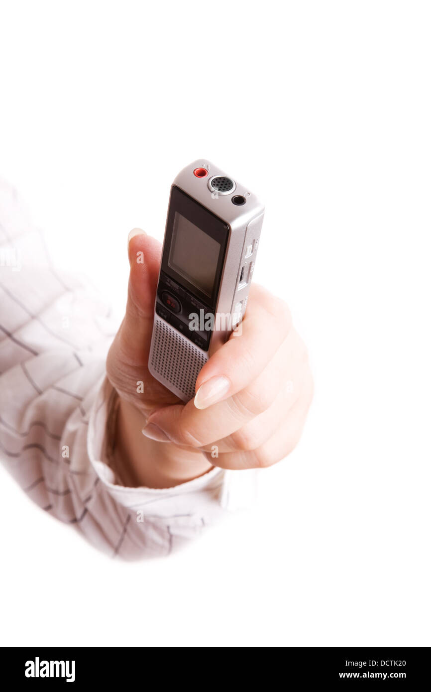 Dictaphone voice recorder gadget hi-res stock photography and images ...