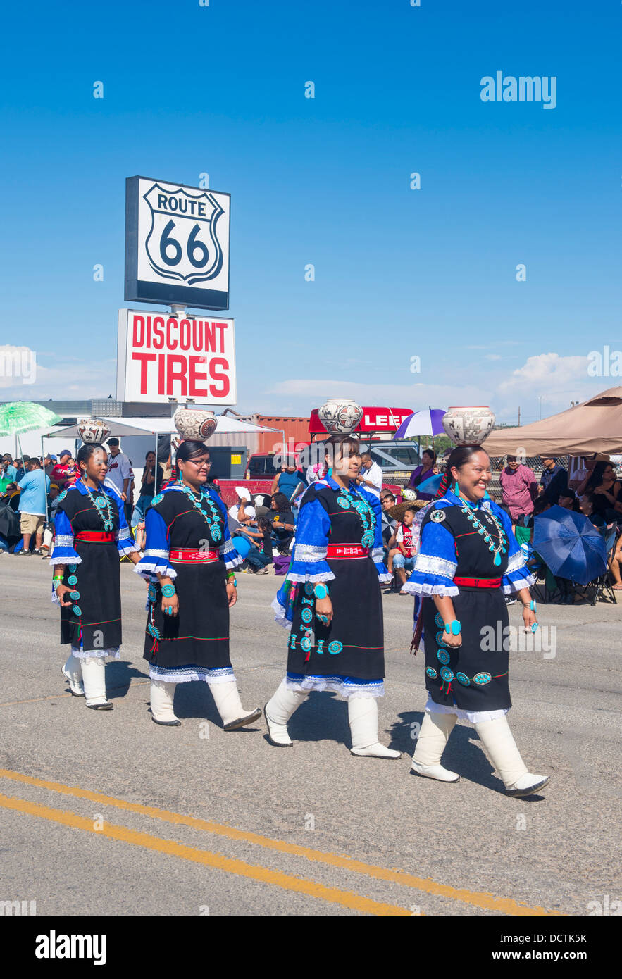 Zuni tribe women with traditional costume participates at the 92 annual ...