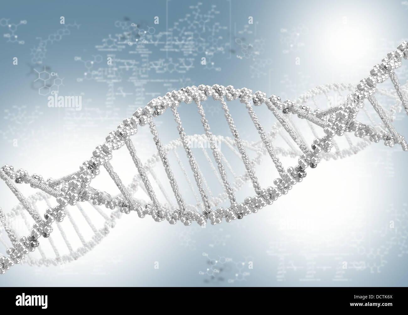 Human genome dna molecule double helix hi-res stock photography and ...