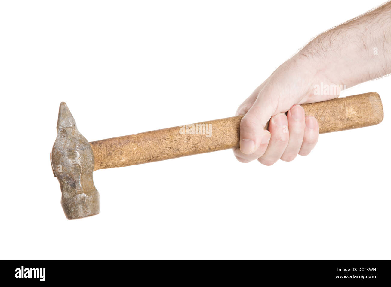 Hit with hammer hi-res stock photography and images - Alamy